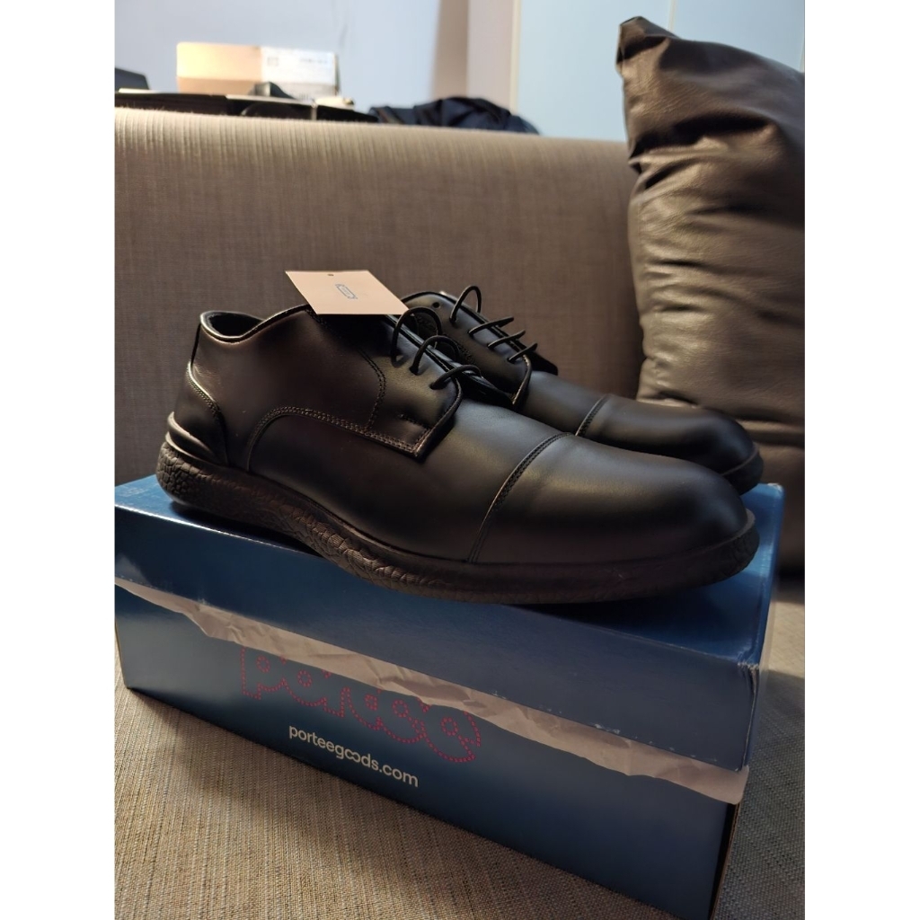 Jual Portee Goods Derby Shoes Cap-Toe Life Series Genuine Premium ...