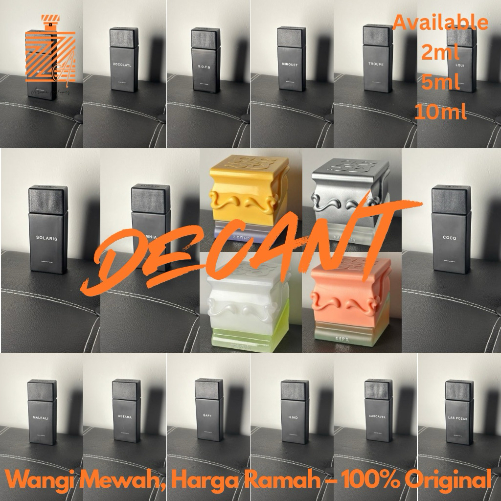 Jual [Decant Original] Saff & Co Parfum – Varian Lengkap (Chno ...