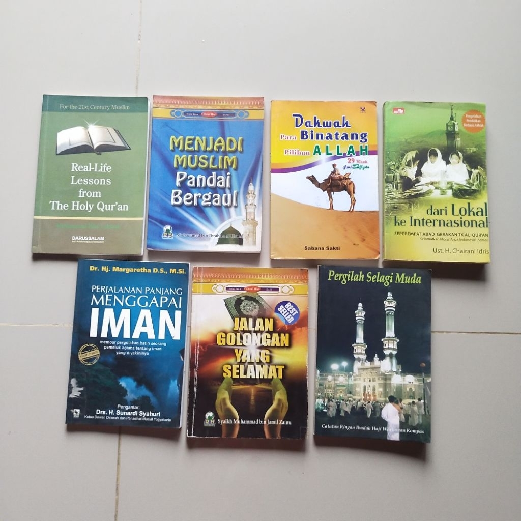 Jual Buku Religi Islam; REAL-LIFE LESSON THE HOLY QUR'AN, ISLAM PANDAI ...