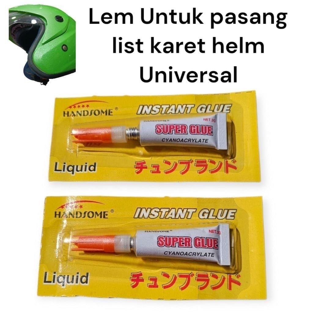 Jual Lem List Karet Helm Universal Lem Power Glue Lem Busa Spon ...