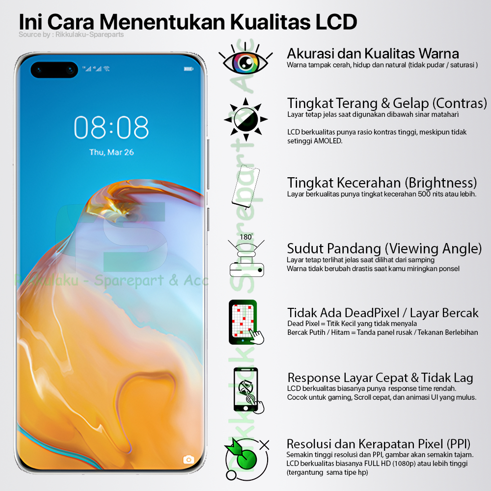 Jual LCD Touchscreen Vivo Y71 / Y73 Original 100% Fullset | Shopee ...