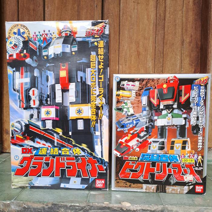 Jual DX Grand Liner & Victory Mars megazord Power Rangers Lightspeed ...