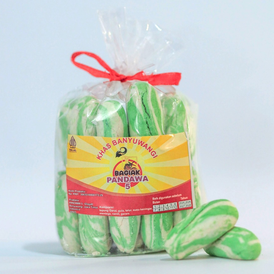 Jual Pandawa 5 Bagiak Pandan 150gr Oleh Oleh Khas Banyuwangi | Shopee ...
