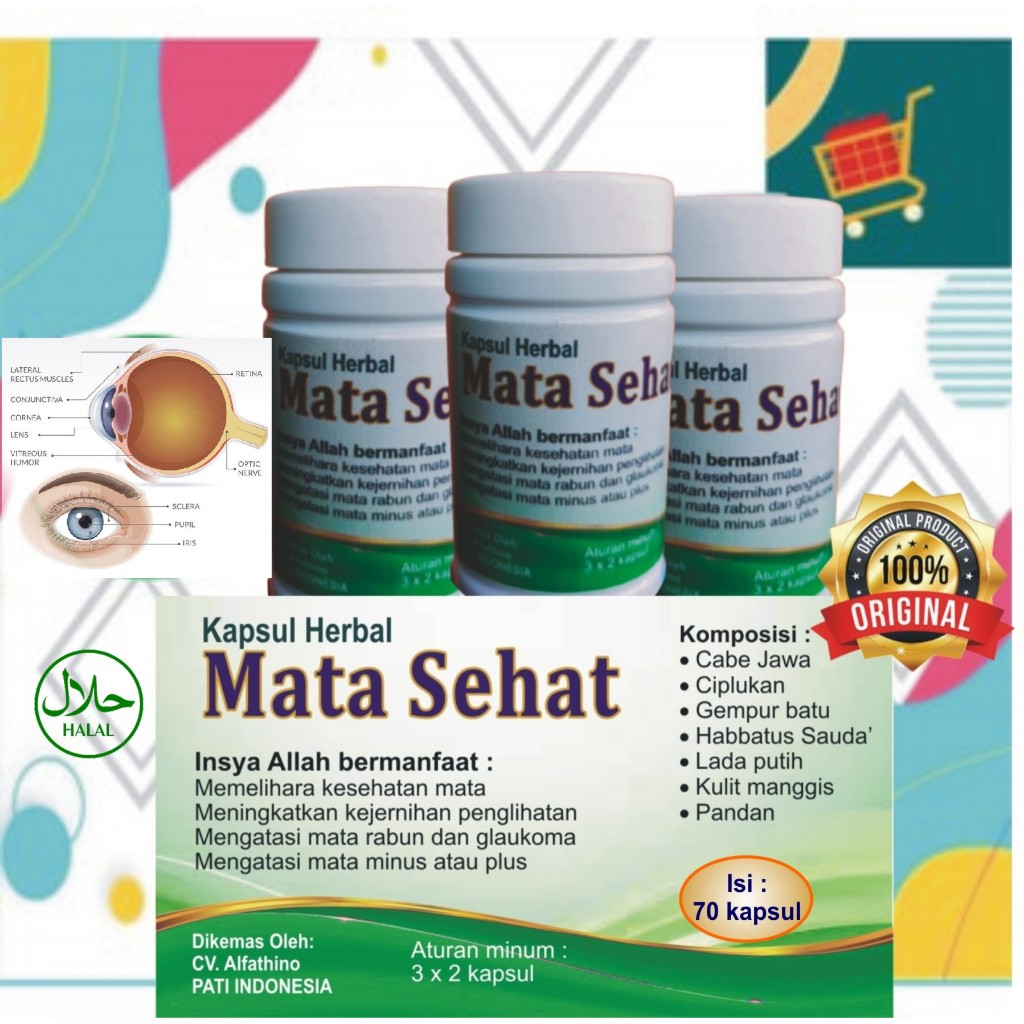Jual KAPSUL HERBAL MATA SEHAT I KAPSUL HERBAL UNTUK BERBAGAI MALASAH ...