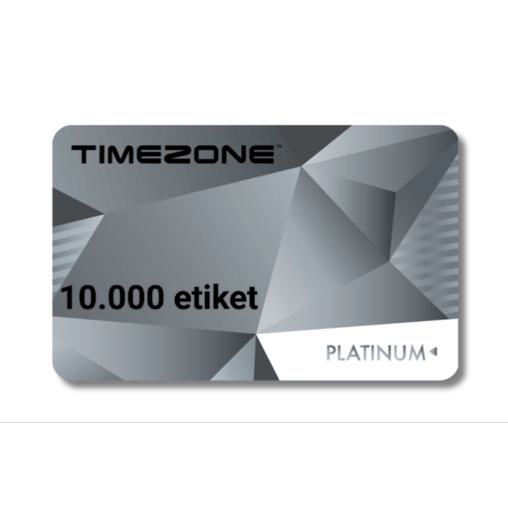 Jual Timezone card platinum kartu timezone platinum | Shopee Indonesia