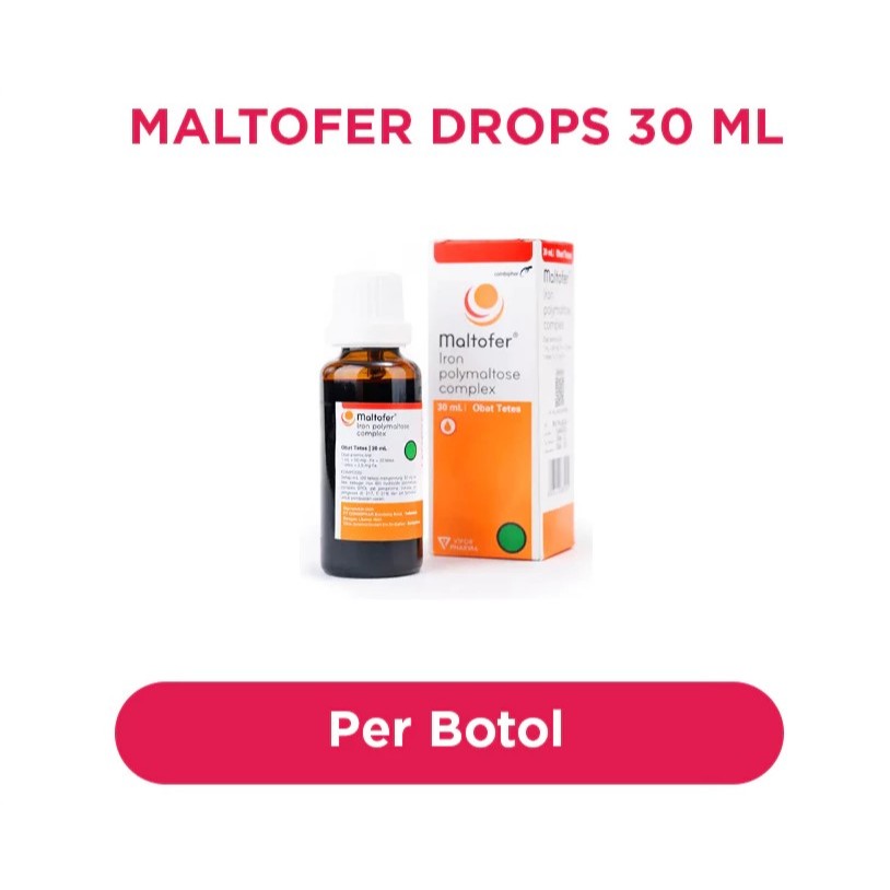 Jual Maltofer Drops Suplemen Zat Besi Bayi Hemoglobin | Shopee Indonesia