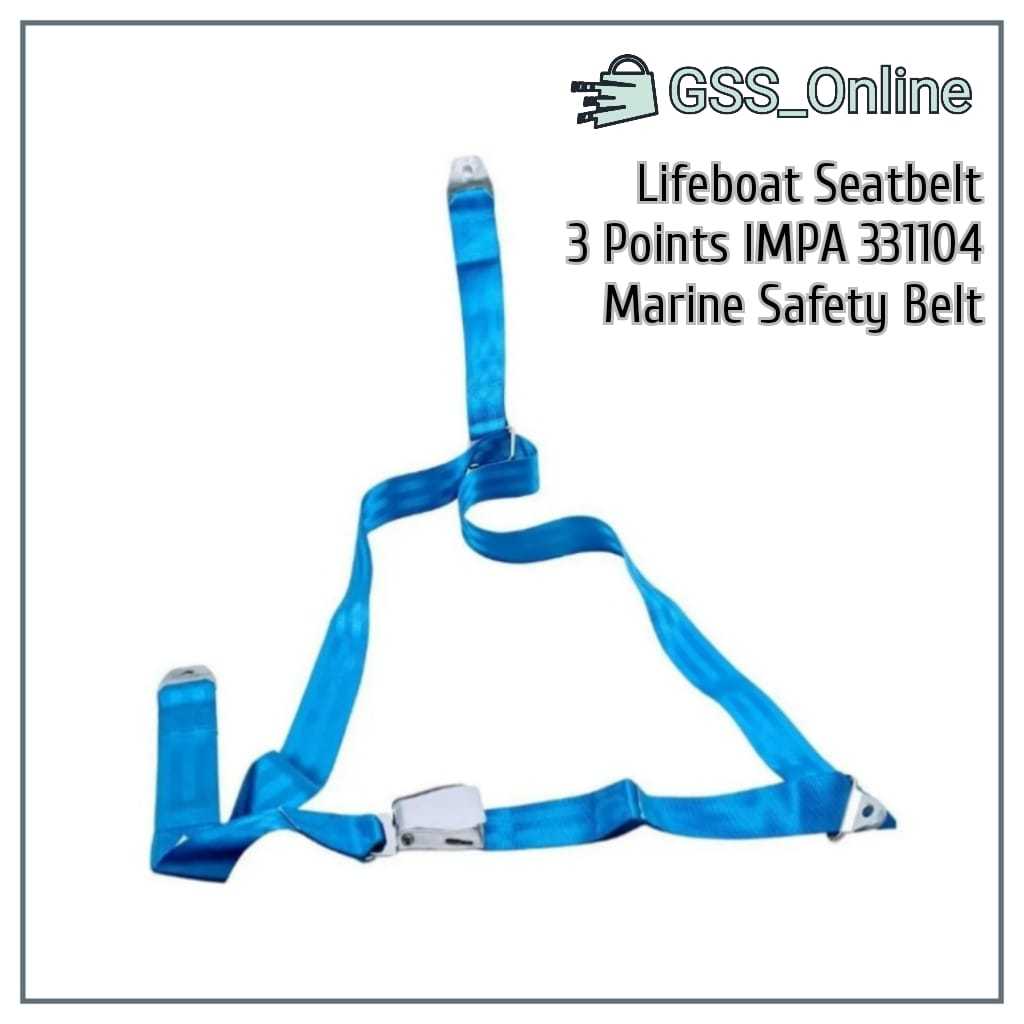 Jual Lifeboat Seatbelt 3 Points IMPA 331104 Sabuk Pengaman 3 Titik ...
