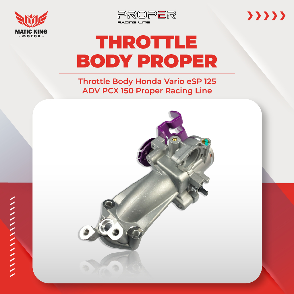 Jual Proper Throttle Body TB Vario PCX ADV 125 150 eSP Led CBS ABS ...