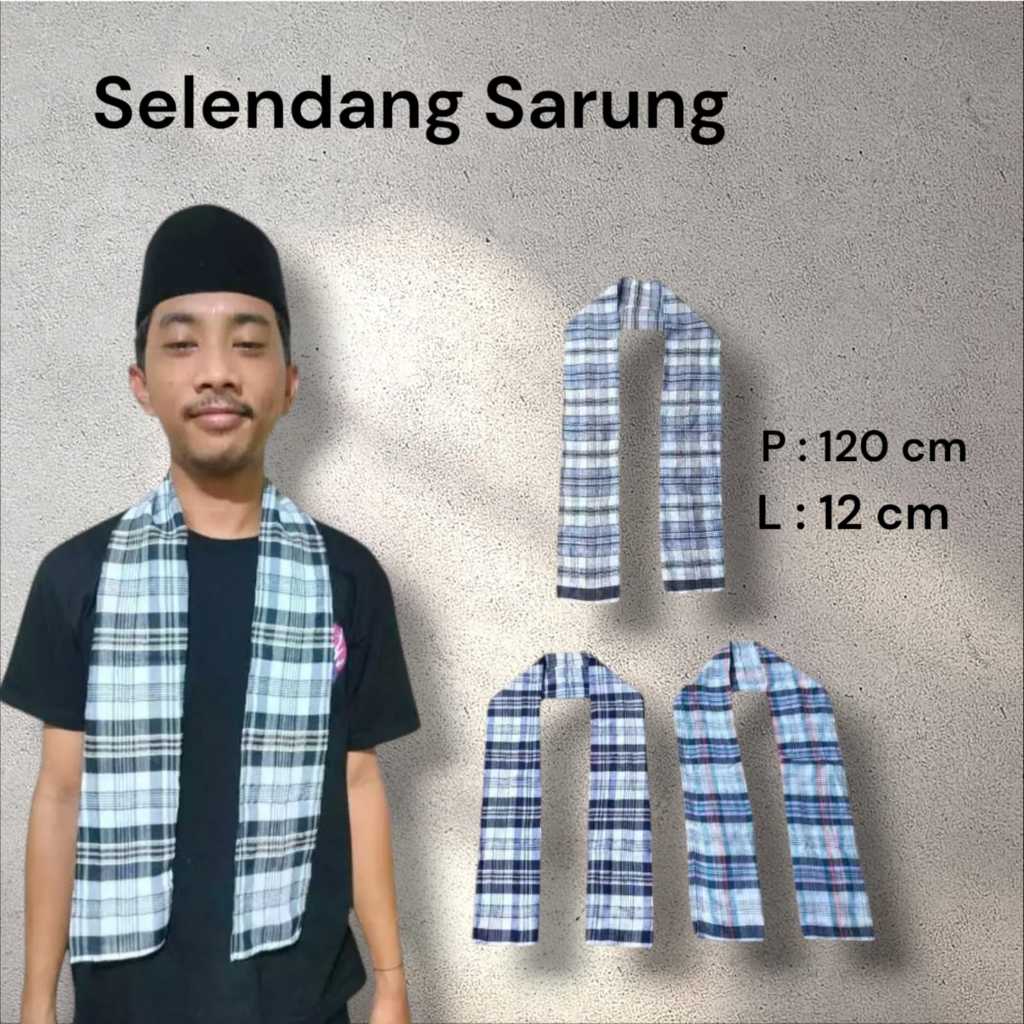 Jual Cukin Selendang Sarung Betawi Ukuran 120x12cm / Selendang Betawi ...