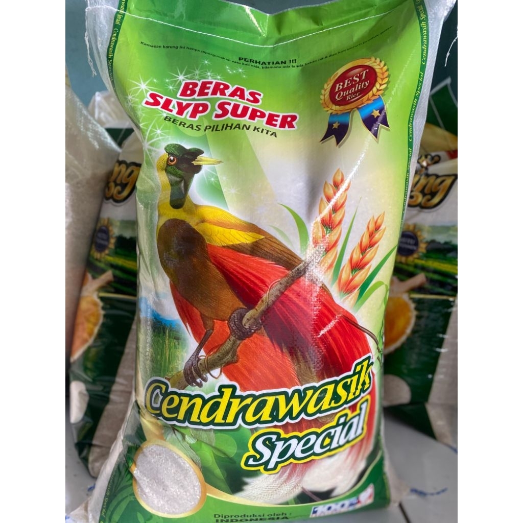 Jual BERAS CAP CENDRAWASIH MEDIUM SUPER 25KG | Shopee Indonesia