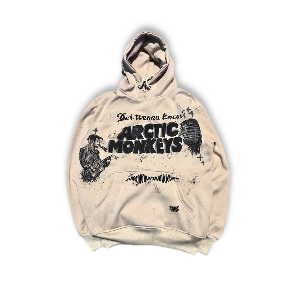 Jual Hoodie design rework arctic monkeys/manualscreen printing 01 ...