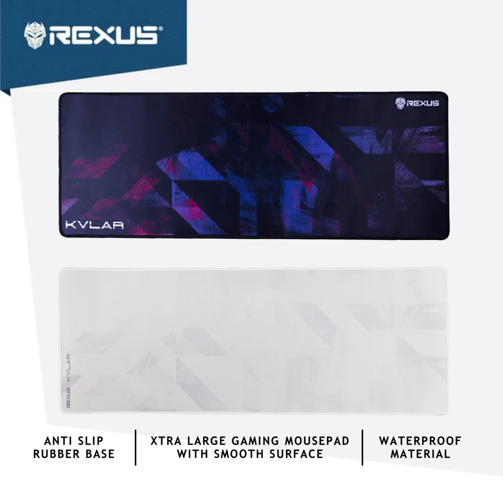 Jual Rexus Mousepad Gaming KVLAR T10 Speed Edition 80 x 30 cm tebal 3 ...