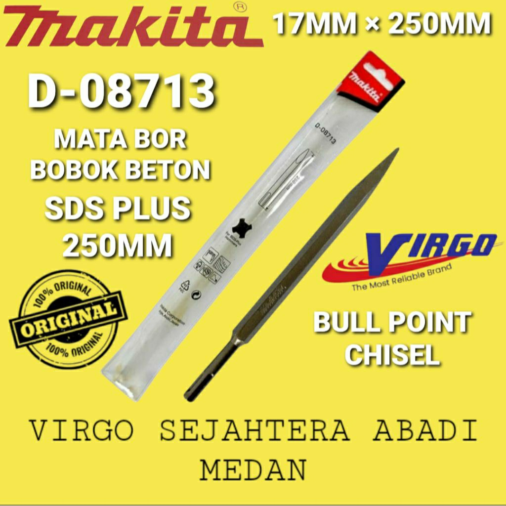 Jual MAKITA MATA BOR BOBOK BETON TEMBOK LANCIP MODEL SDS PLUS BULL ...