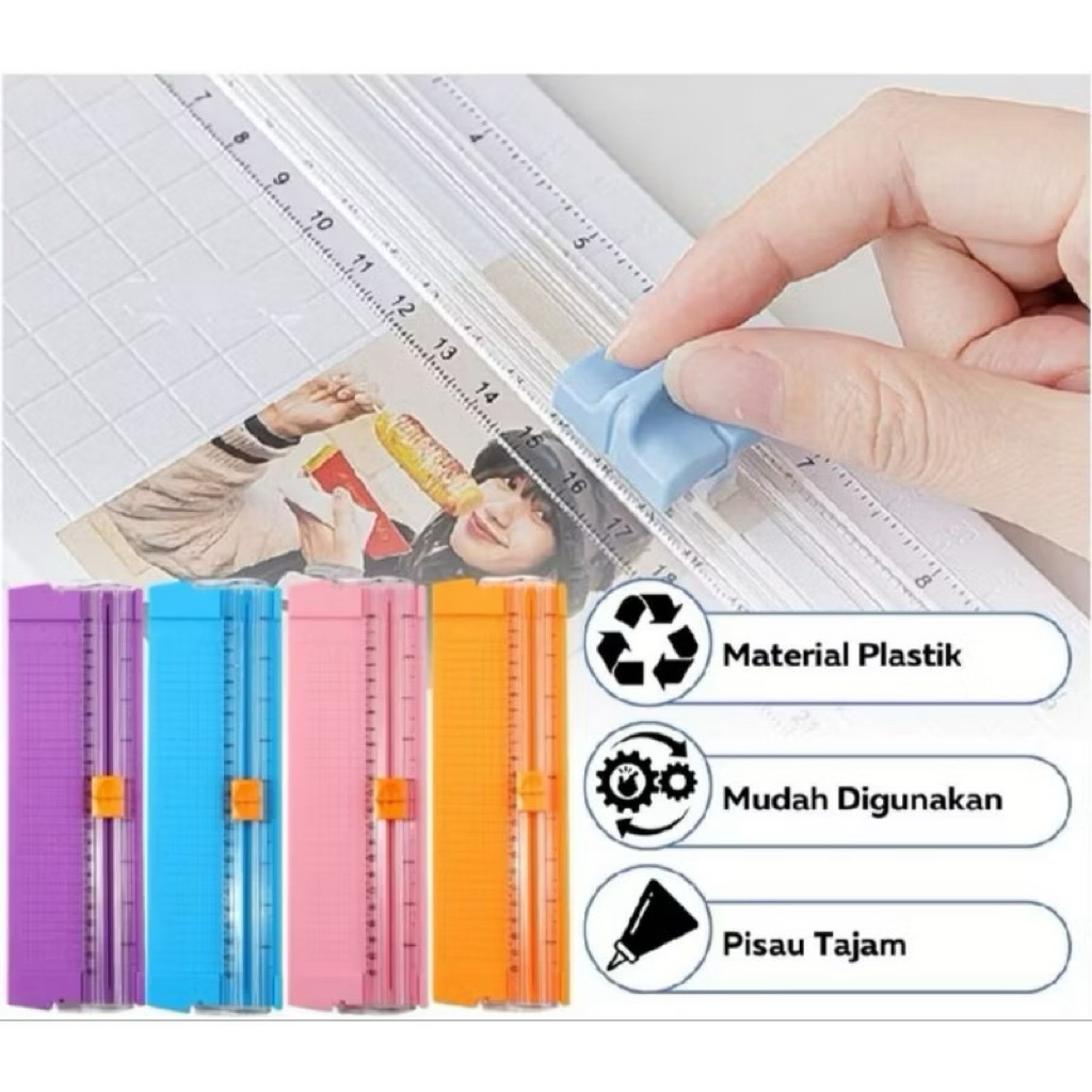 Jual SN Alat Pemotong Kertas HVS / Paper Cutter Trimmer A5/ A4/Pemotong ...
