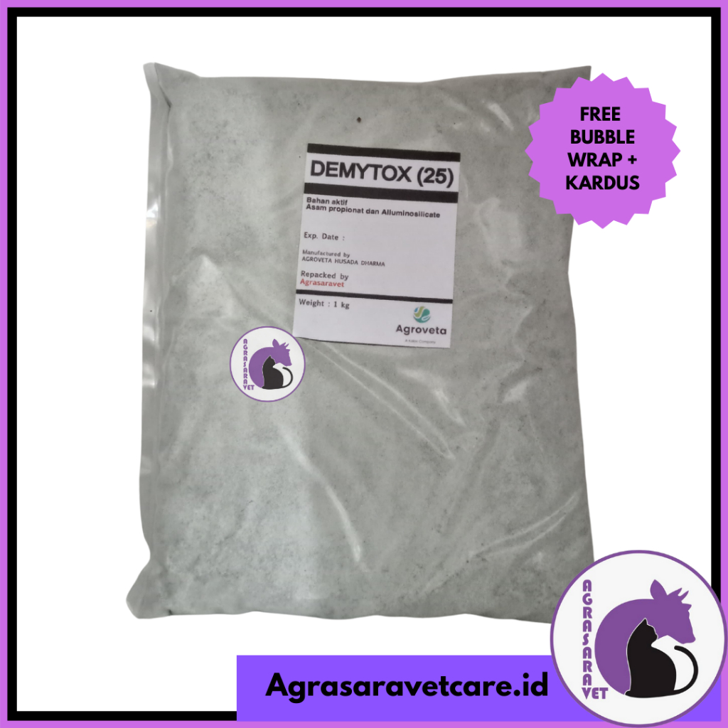 Jual DEMYTOX-25 1 KG - anti jamur anti toxin mycotoxin pakan ternak ...
