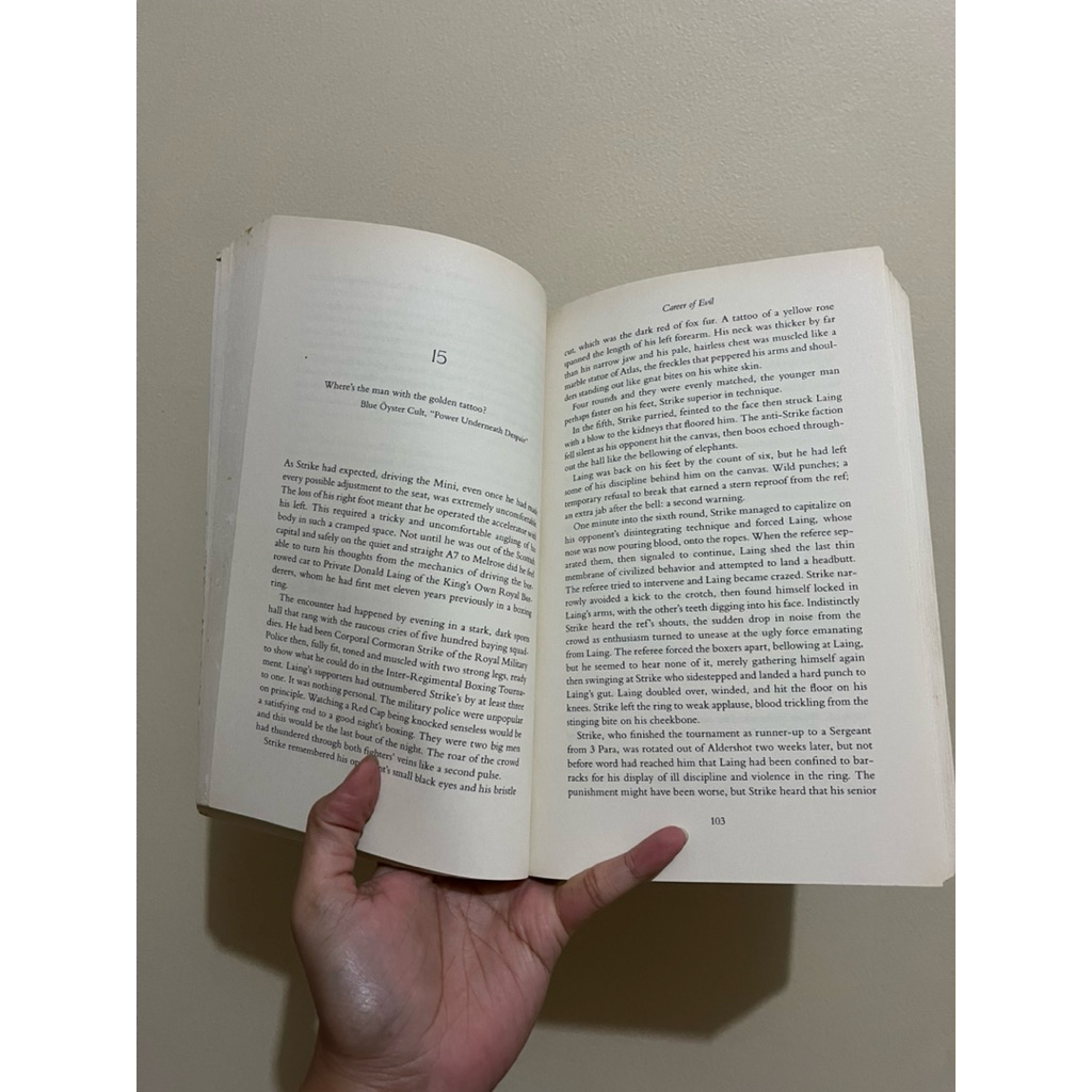 Jual PRELOVED Career of Evil Robert Galbraith JK Rowling English ...