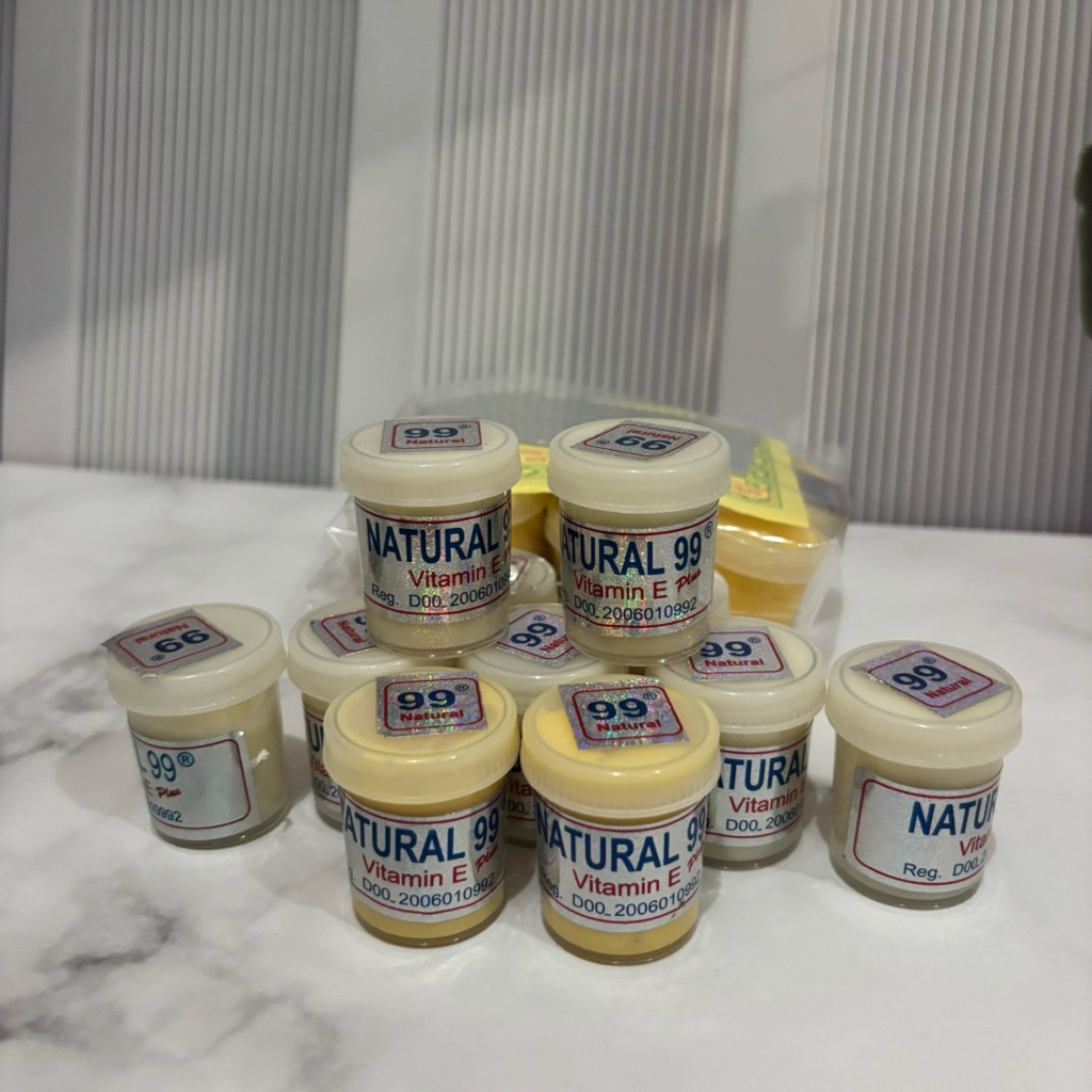Jual promo natural cream 99 putih /kuning silver( lusinan) | Shopee ...