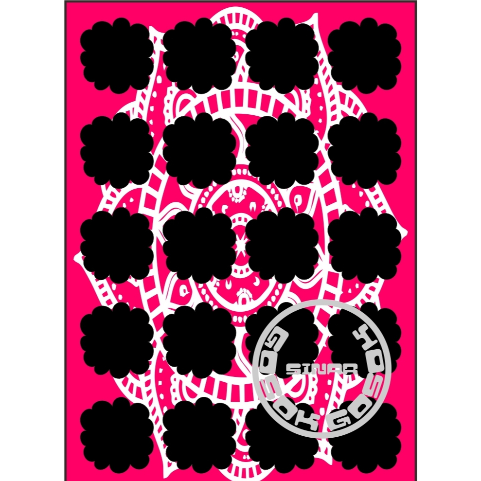 Jual GOSOK GOSOK TENGKORAK TITIK 20 TERMURAH ISI 5000/6000 CAMPUR MOTIF ...