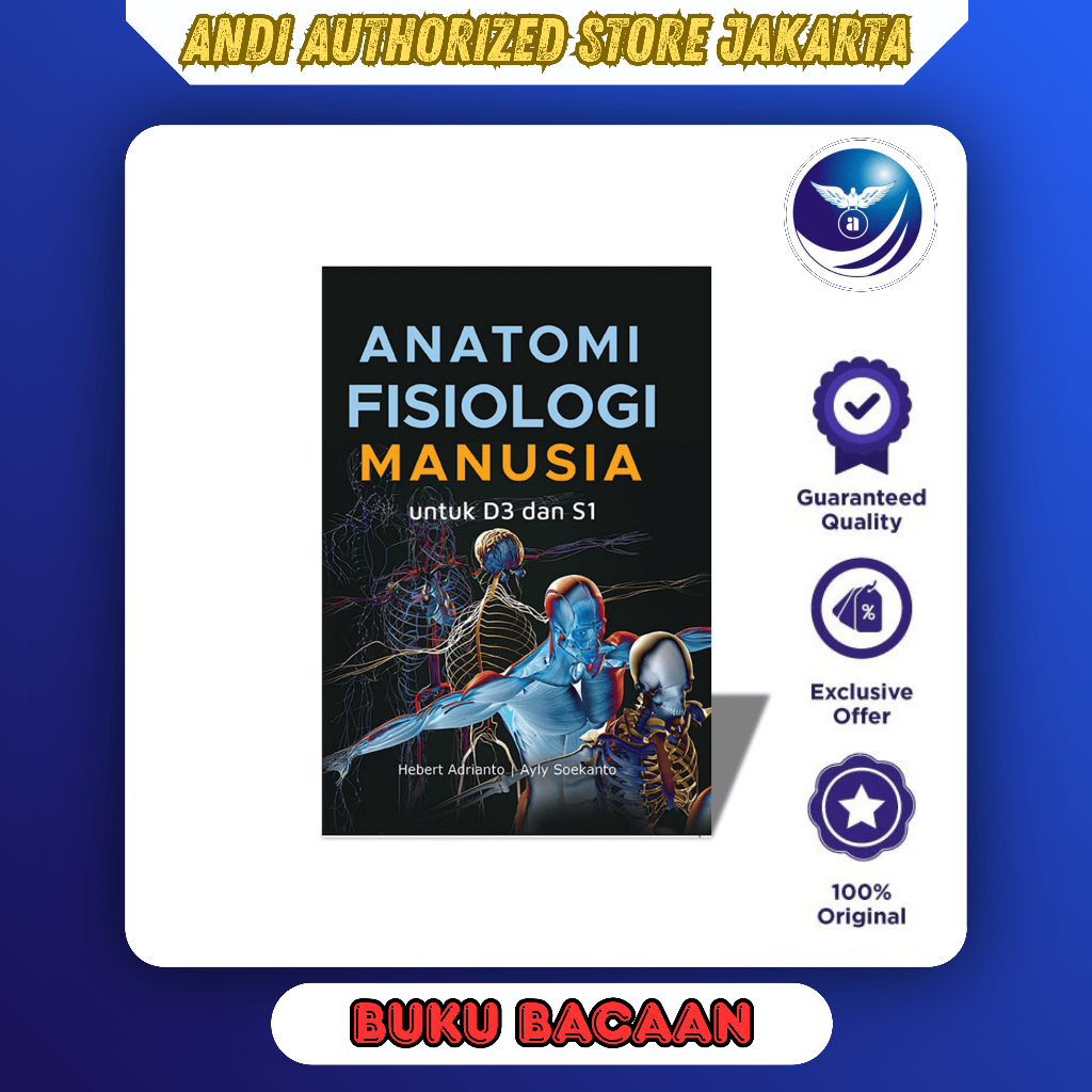 Jual Penerbit Andi - Buku ANATOMI DAN FISIOLOGI MANUSIA (Hebert ...