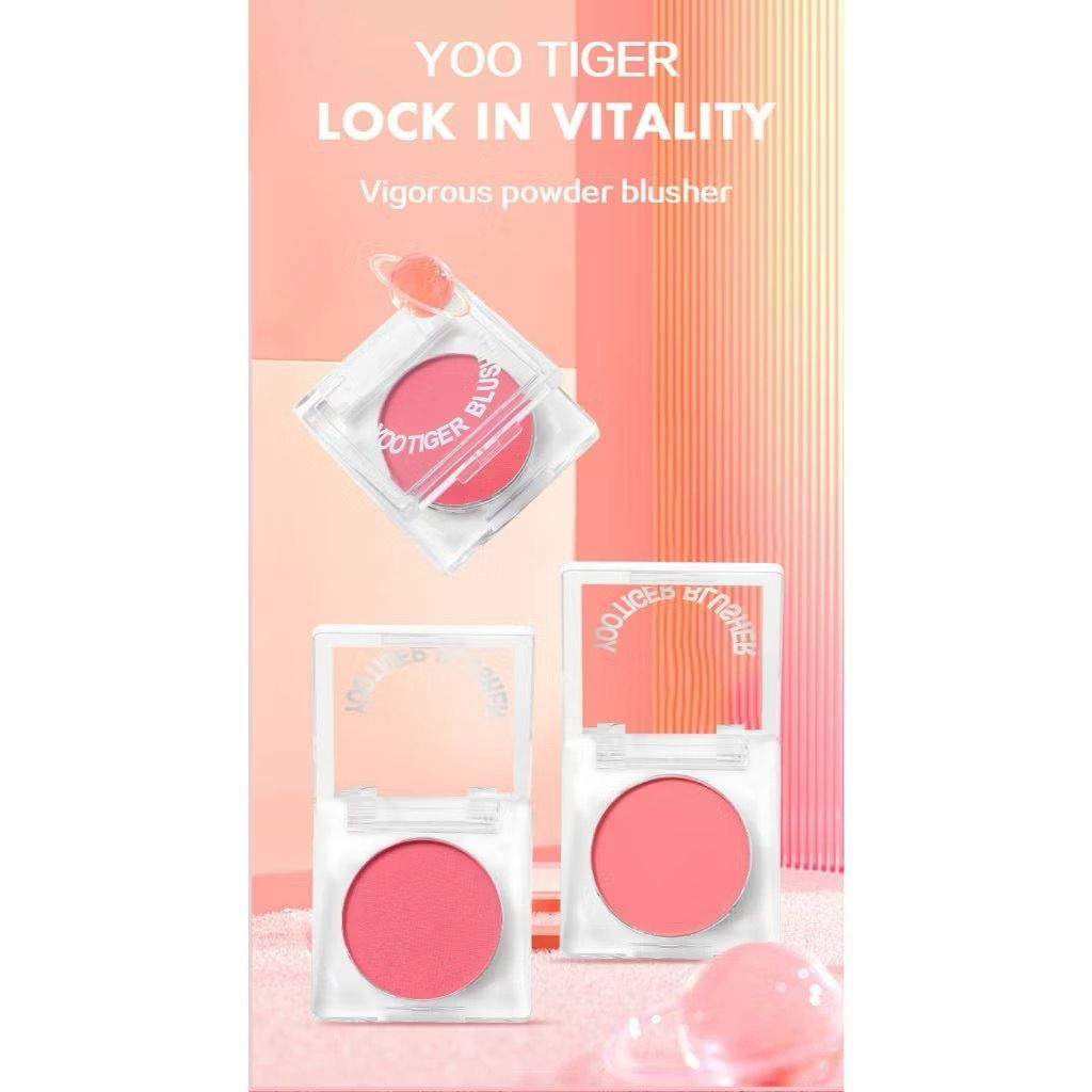 Jual YOO TIGER BLUSH ON PALETTE SOFT COLOURS WATERPROOF 8110 | Shopee ...