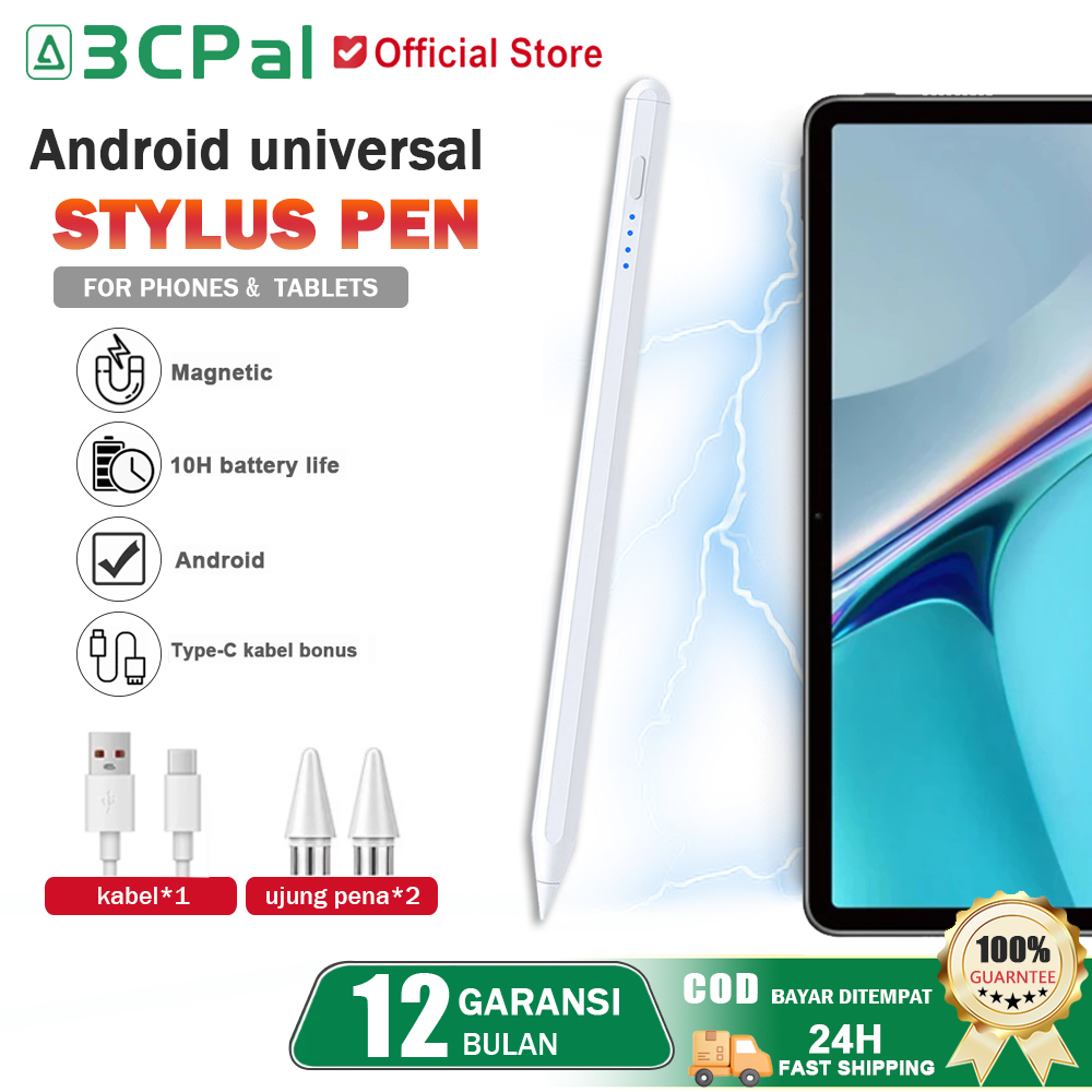 Jual 3CPAL Stylus Pen Android Universal for Tablet Samsung Huawei ...