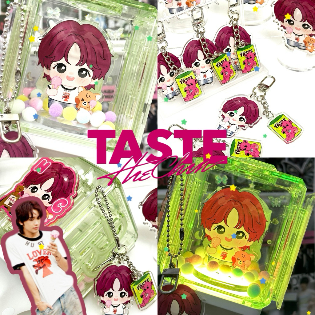 Jual inspired Nct Haechan Taste Ice Cream Ver Keychain Standee ...