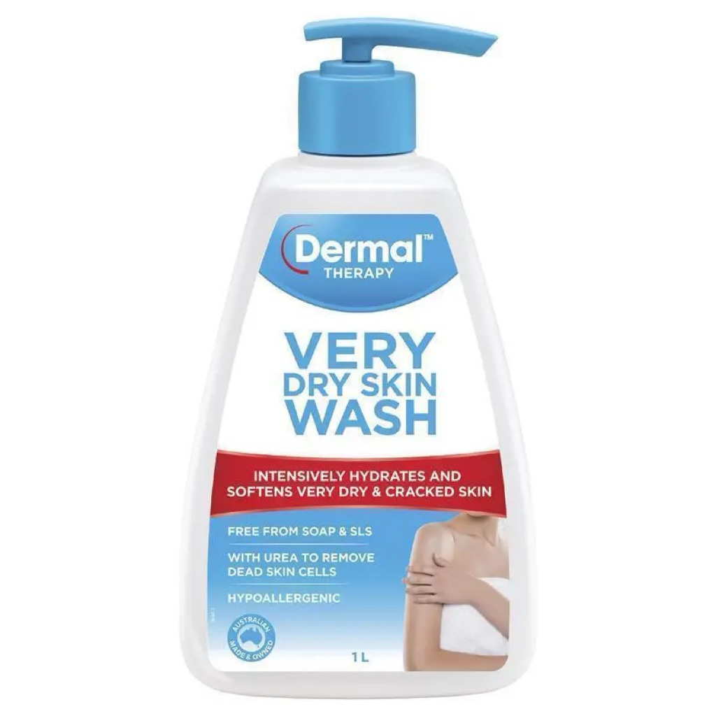 Jual Dermal Therapy Very Dry Skin Wash 1 Litre Exclusive Size | Shopee ...