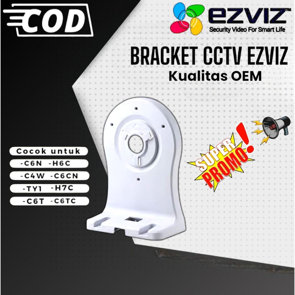 Jual BRACKET EZVIZ Wall Mount CAMERA C6N H7C TY1 C6T C6CN Bracket ...