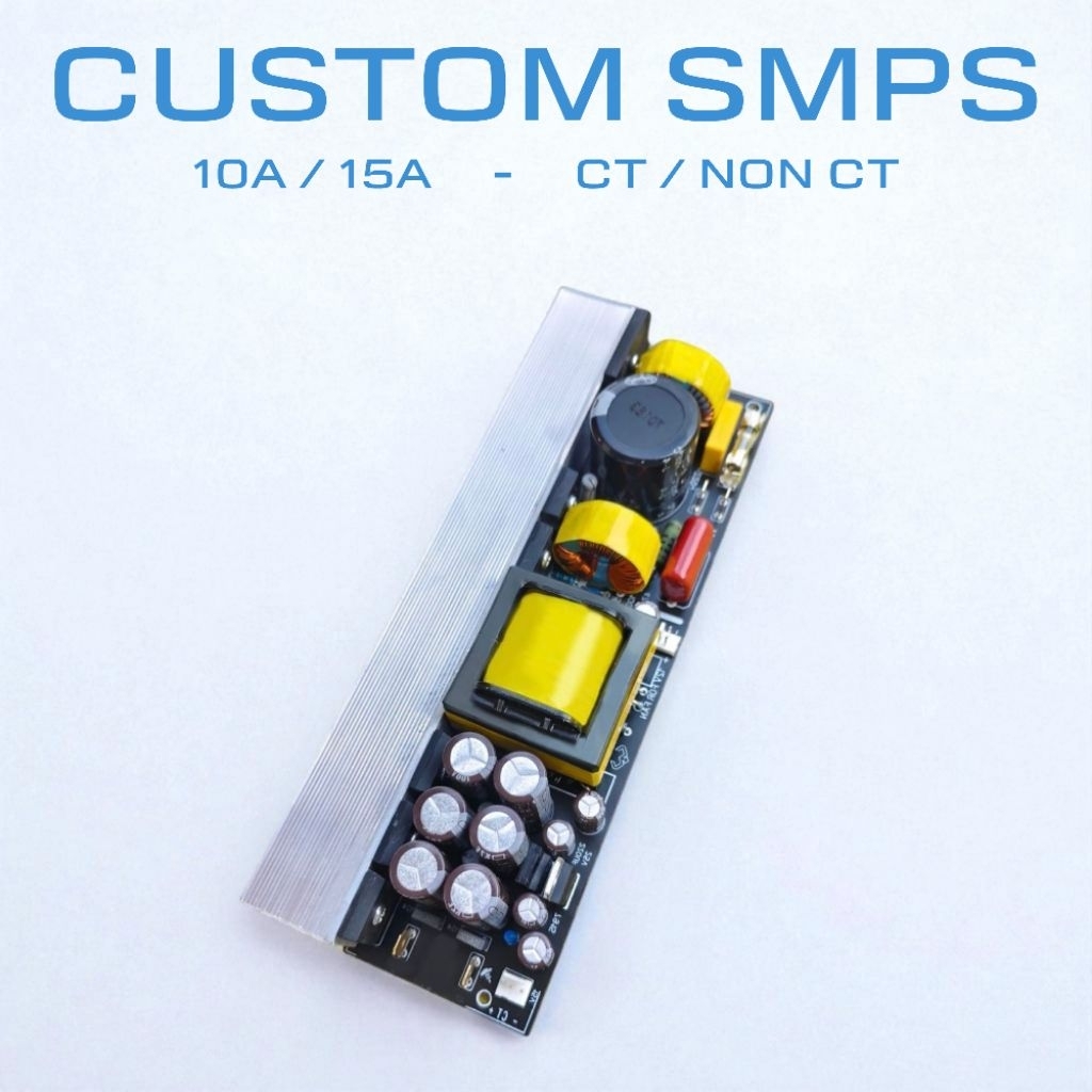 Jual Custom Volt SMPS audio, non CT atau CT, 10A atau 15A, request volt ...