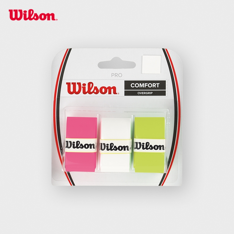 Jual Wilson Pro Comfort Overgrip Tennis Grip 3 in 1 Grip Tenis Grip ...