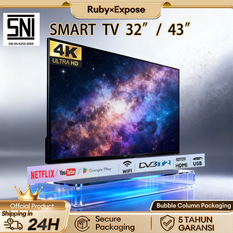 Jual Smart TV 32 inch Android TV 4K Android 12 TV LED 1080P WIFI ...