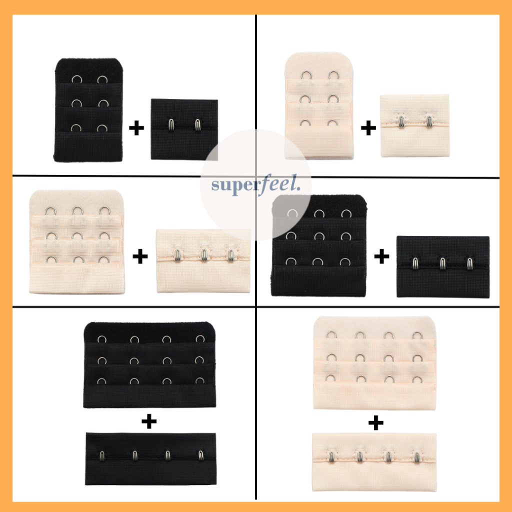 Jual SFL BRA EXTENSIONS DIJAHIT PER PASANG KAIT DAN LUBANG PISAH ...