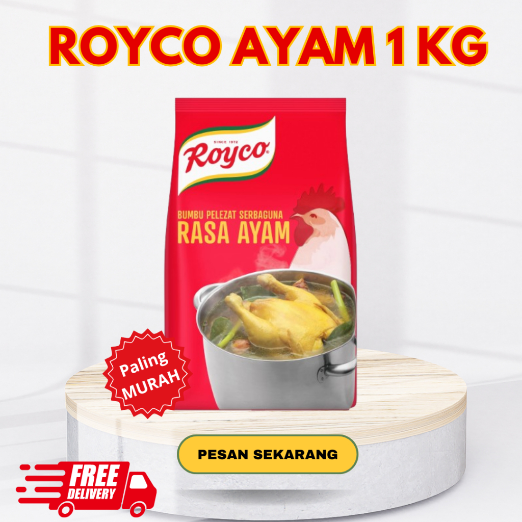 Jual ROYCO RASA AYAM 1 KG / BUMBU PENYEDAP RASA AYAM / ROYKO KALDU ...
