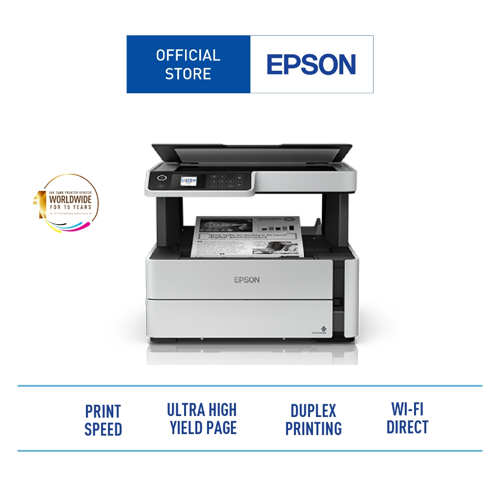 Jual Epson EcoTank Monochrome M2170 Ink Tank Printer | Shopee Indonesia