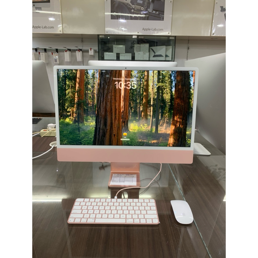 Jual iMac 24” m3 pink 2023 a2873 8/256 second like new original muluuus ...
