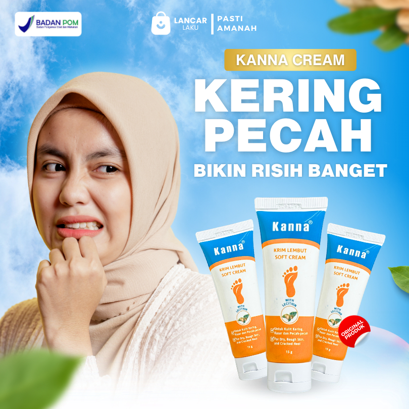 Jual [ORIGINAL] Kanna Cream Kaki - Obat Krim Kaki Pecah Pecah Dan ...
