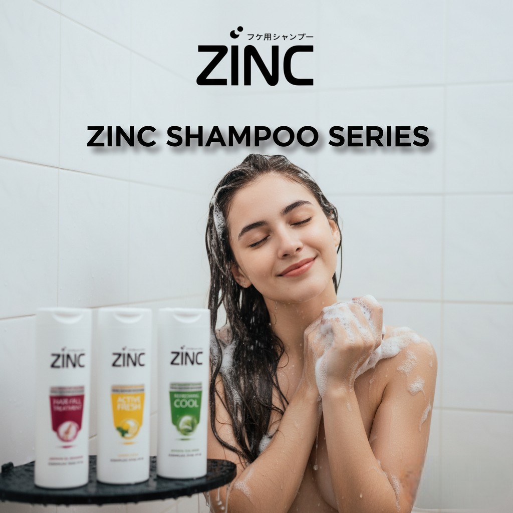 Jual Zinc Shampoo Anti Ketombe 170mL / 340mL | Shopee Indonesia