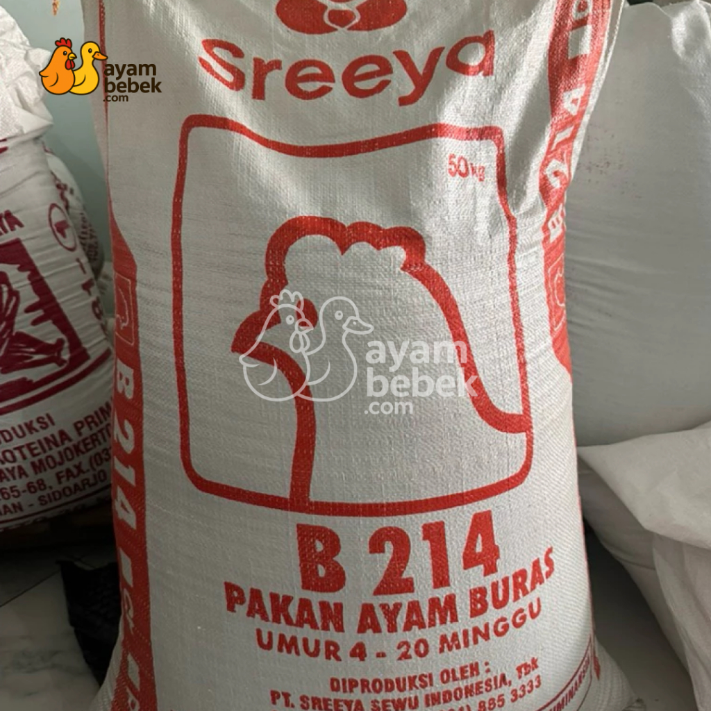 Jual SREEYA B214 Pakan Ayam Kampung Buras / Ayam Kampung | Usia 4–20 ...