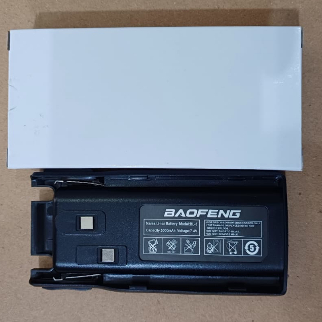 Jual Battery HT Baofeng UV 82, Baterai Uv82 bopeng 5 watt 8 w ori ...