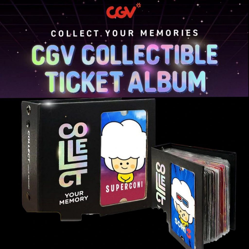 Jual CGV Collectible Ticket Album: Collect Your Memory CT Coca Cola ...