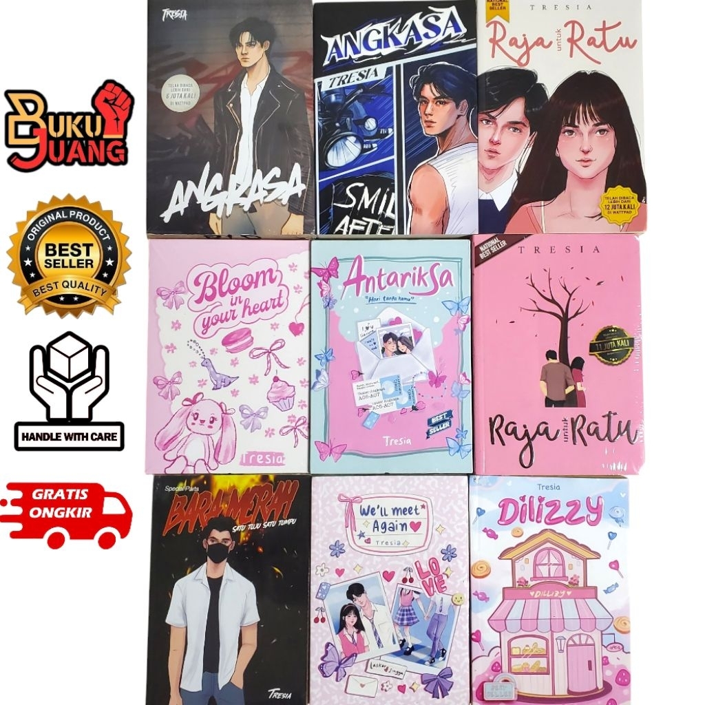 Jual ANEKA NOVEL WATTPAD REGULER BESTSELLER #8 - ANTARIKSA / ANGKASA ...