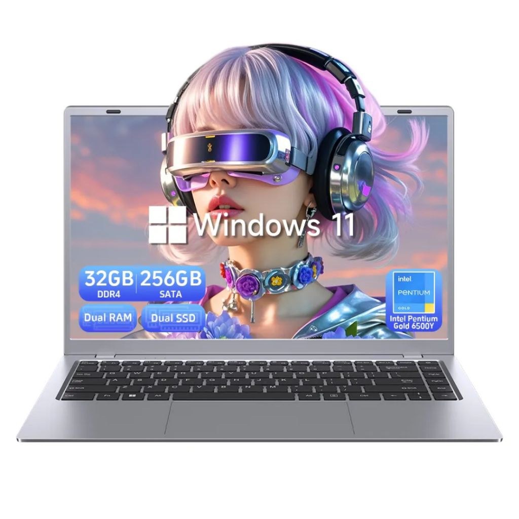 Jual Laptop Intel 14 Inch RAM 32GB SSD 256GB Intel Pentium Gold 6500Y ...