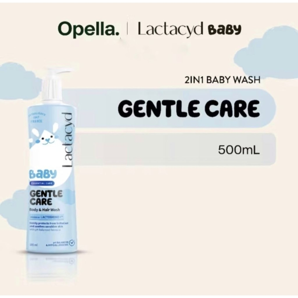 Jual Lactacyd Baby Liquid Soap/ Body & Hair Wash Gentle Care 500ml ...