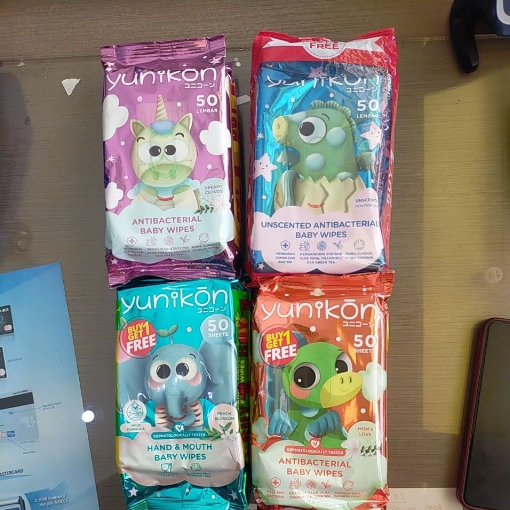 Jual tissue basah yunikon B1G1 | Shopee Indonesia
