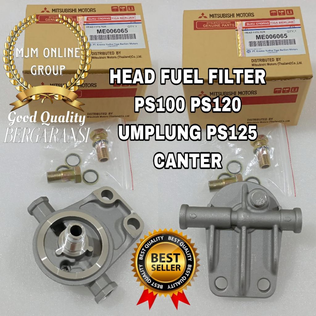 Jual Head fuel filter kepala filter solar atas Ps100 Ps120 Canter Ps125 ...
