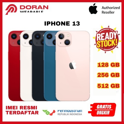 Jual iPhone 13 128GB 256GB 512GB Green Starlight Midnight Pink Blue - IBOX - Midnight, 128Gb ...
