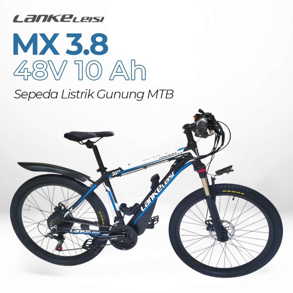 Jual Sepeda Elektrik Sepeda Listrik Gunung MTB Smart Moped 48V 10AH ...