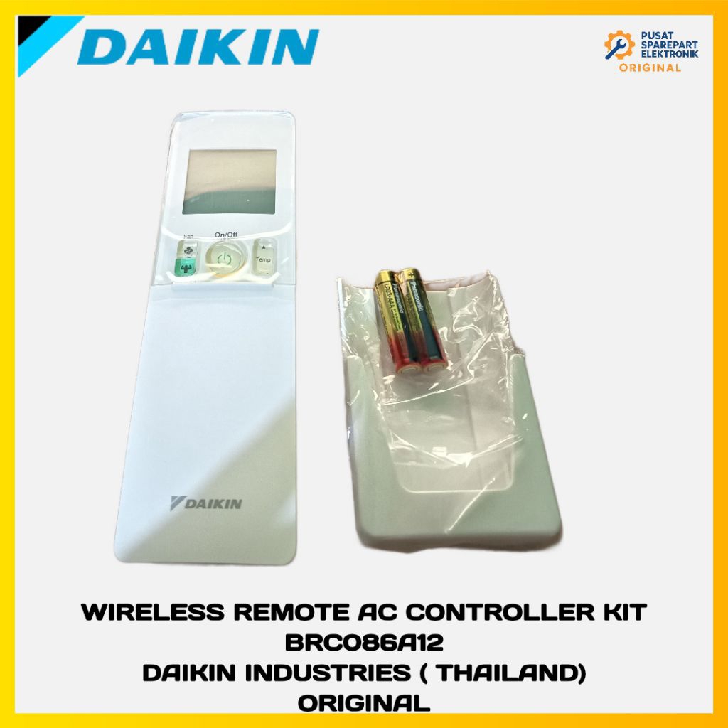 Jual WIRELESS REMOTE AC CONTROLLER KITBRC086A12 DAIKIN INDUSTRIES ...