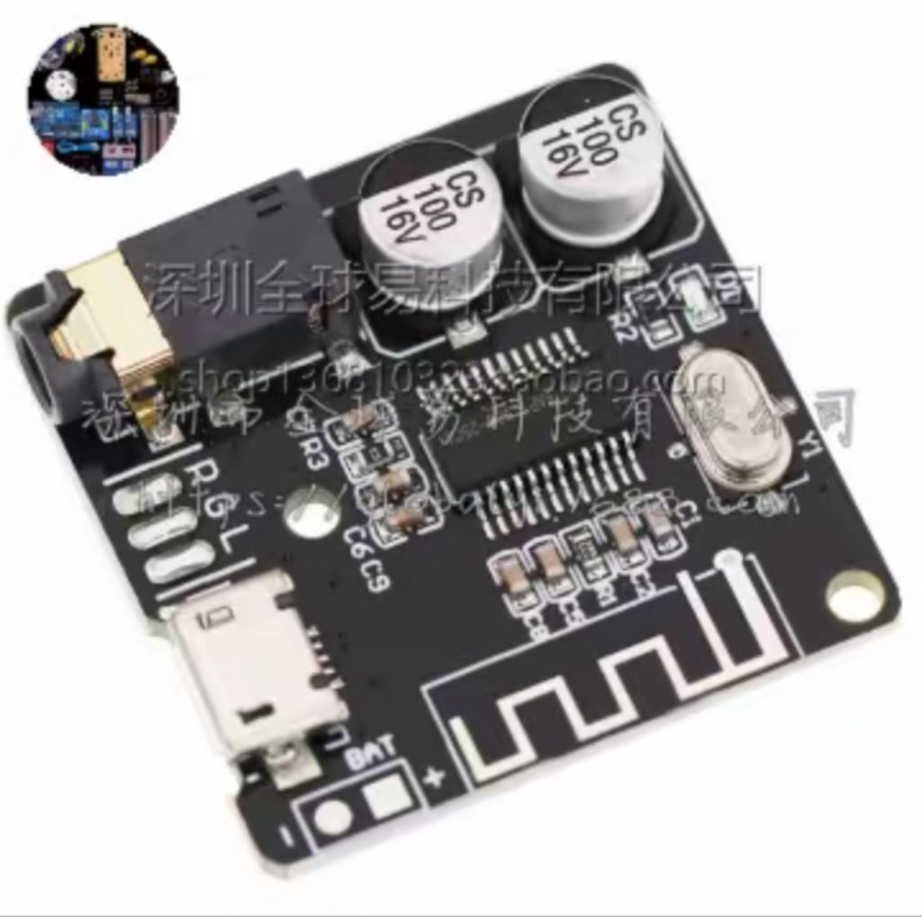 Jual VHM-314 MP3 Mini Modul Bluetooth 5.0 Audio5 Receiver Board power ...