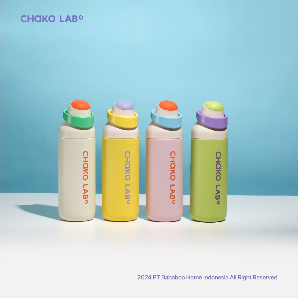 Jual [Best Seller] CHAKO LAB KaDa DoubleSip Insulated Bottle Hero ...
